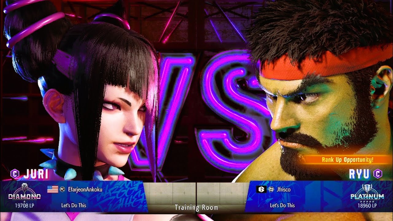 Efarjeon (Juri) vs Jfrisco (Ryu) | SF6 Open Beta Diamond Ranked - YouTube