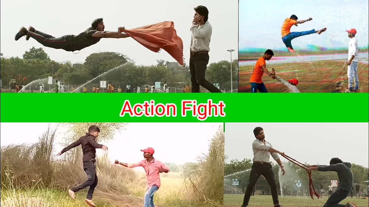 New Action Fight Video | RAjkumar Kashyap | allu arjun action fight ...