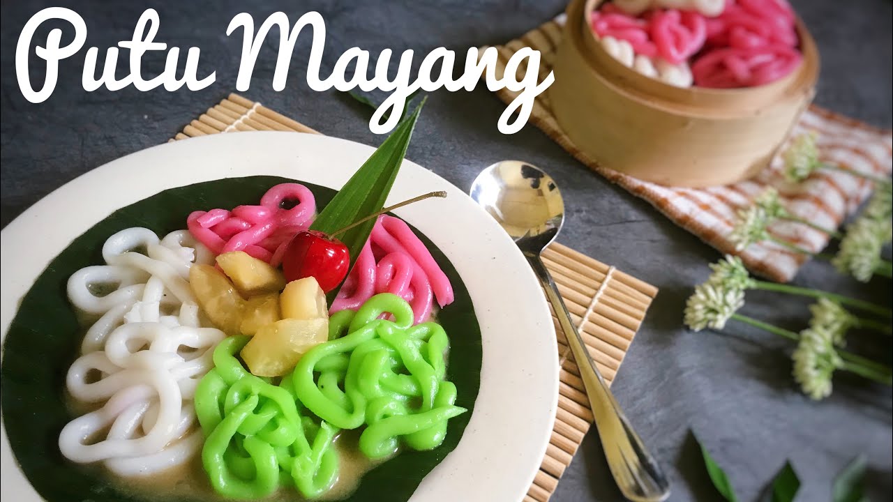 PUTU MAYANG KENYAL SIMPLE | EKONOMIS | KUE TRADISIONAL INDONESIA - YouTube