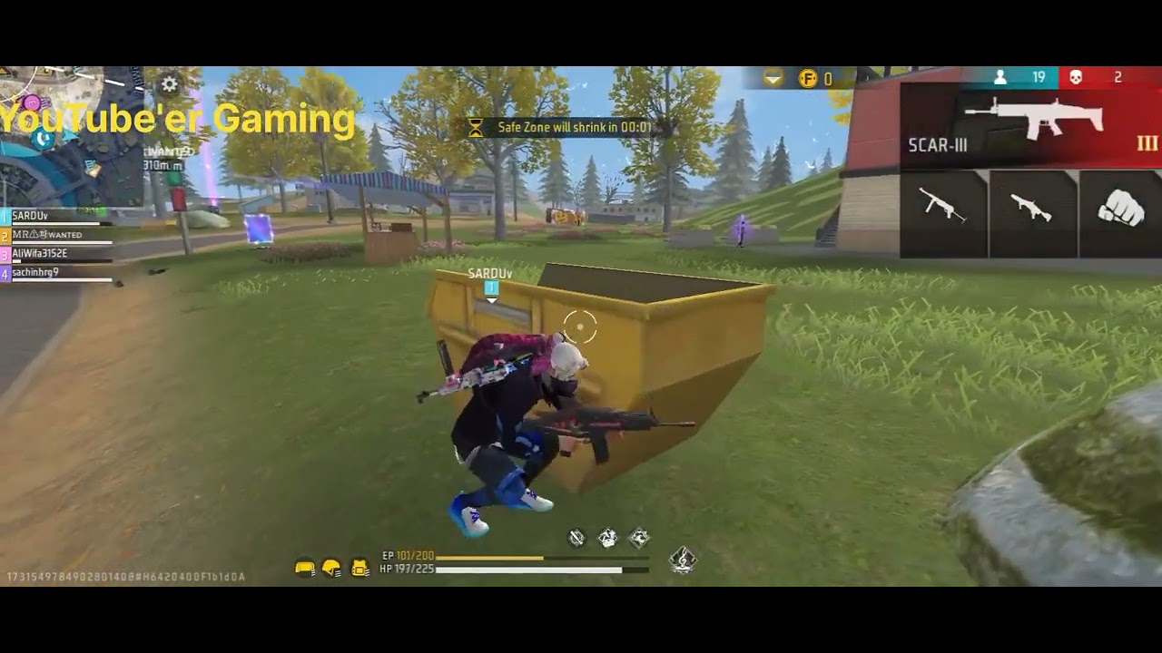 toxic sky ff |😔😔 | free fire rank match| - YouTube