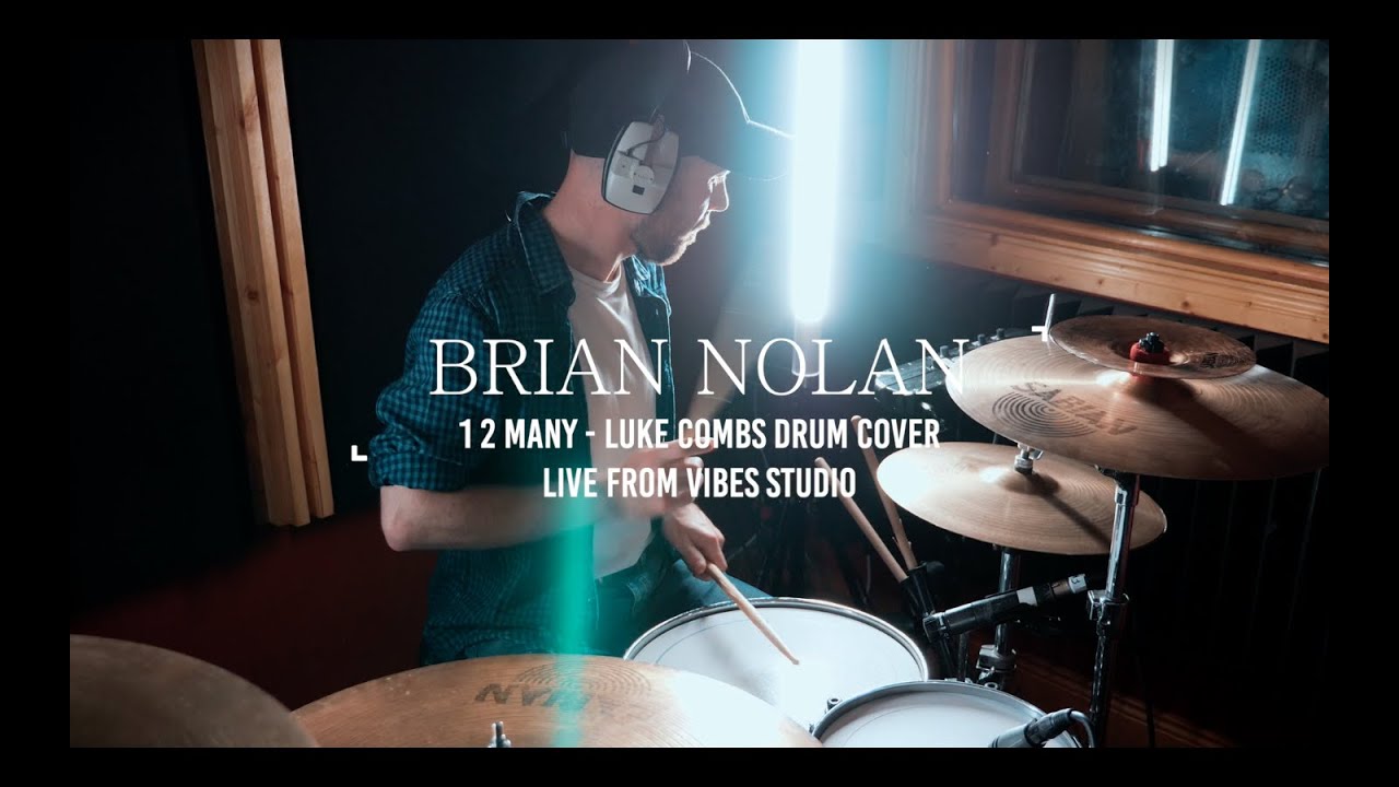 Brian Nolan - 1,2 Many // Luke Combs (DRUM COVER) - YouTube