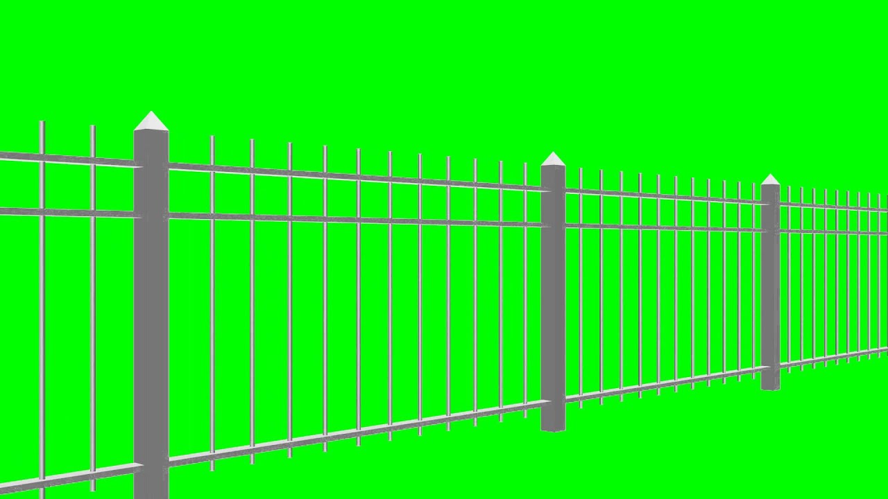 House Fence animation - FreeHDGreenscreen Footage - YouTube