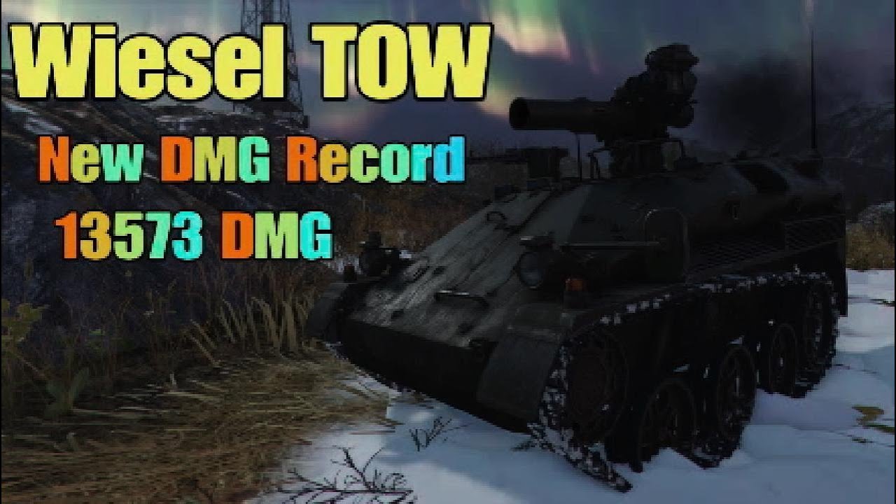 World of Tanks Console - Wiesel 1A1 TOW New damage record! - YouTube