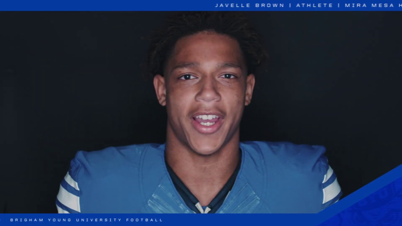 2019 FOOTBALL - Signing Day - Javelle Brown - YouTube