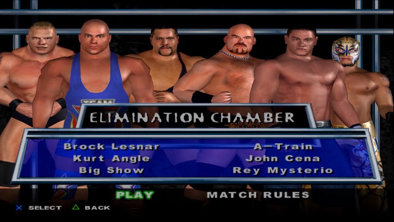 WWE SD! HCTP - BrockLesnar,KurtAngle,BigShow,A-Train,JohnCena ...