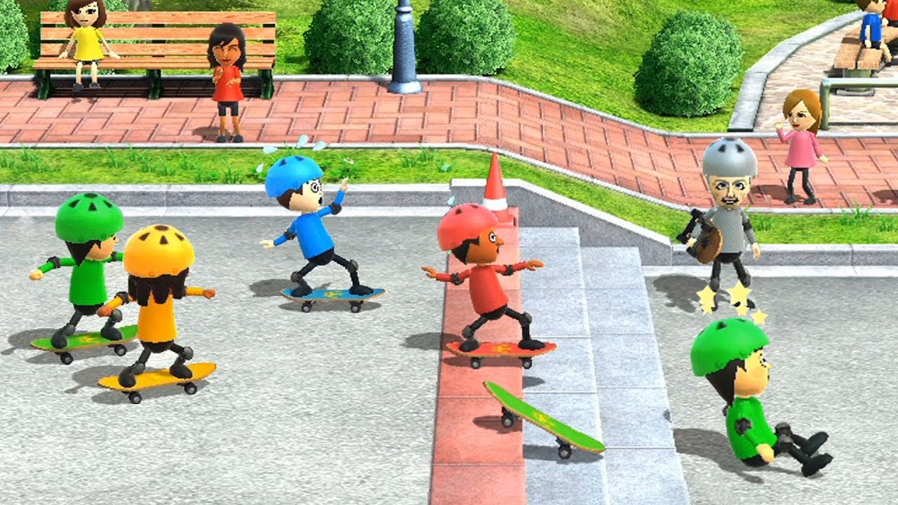 Wii Party U Minigames - Player Vs Haixiang Vs Cheng-Han Vs Patricia ...