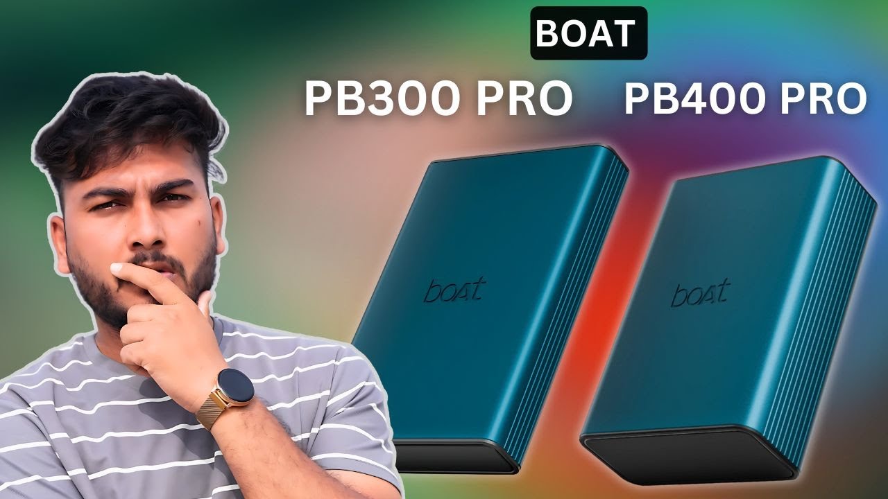 Boat New Lauch Powerbank : PB300 Pro & PB400 Pro | Best Powerbank Under ...