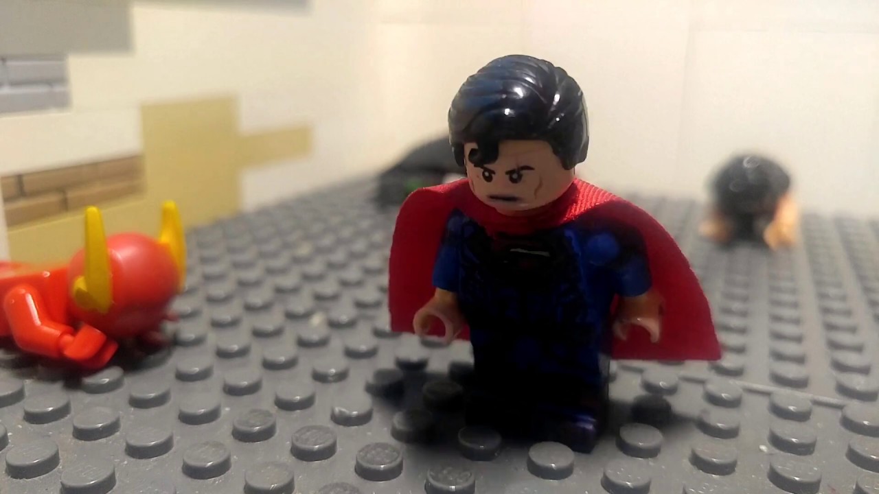 LEGO MARVEL vs DC super heroes - YouTube