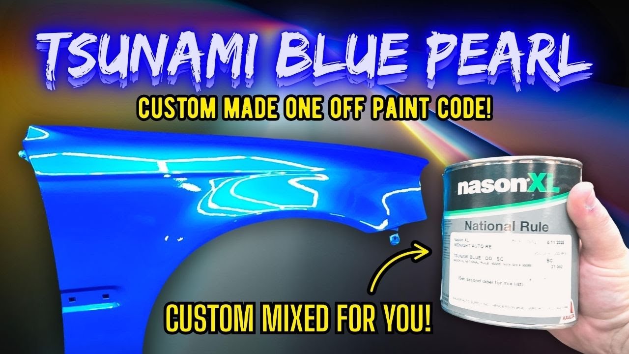 CUSTOM MADE BLUE PEARL PAINT JOB IN NASON XL AND WAW SHOP TRUCK REBUILD ...