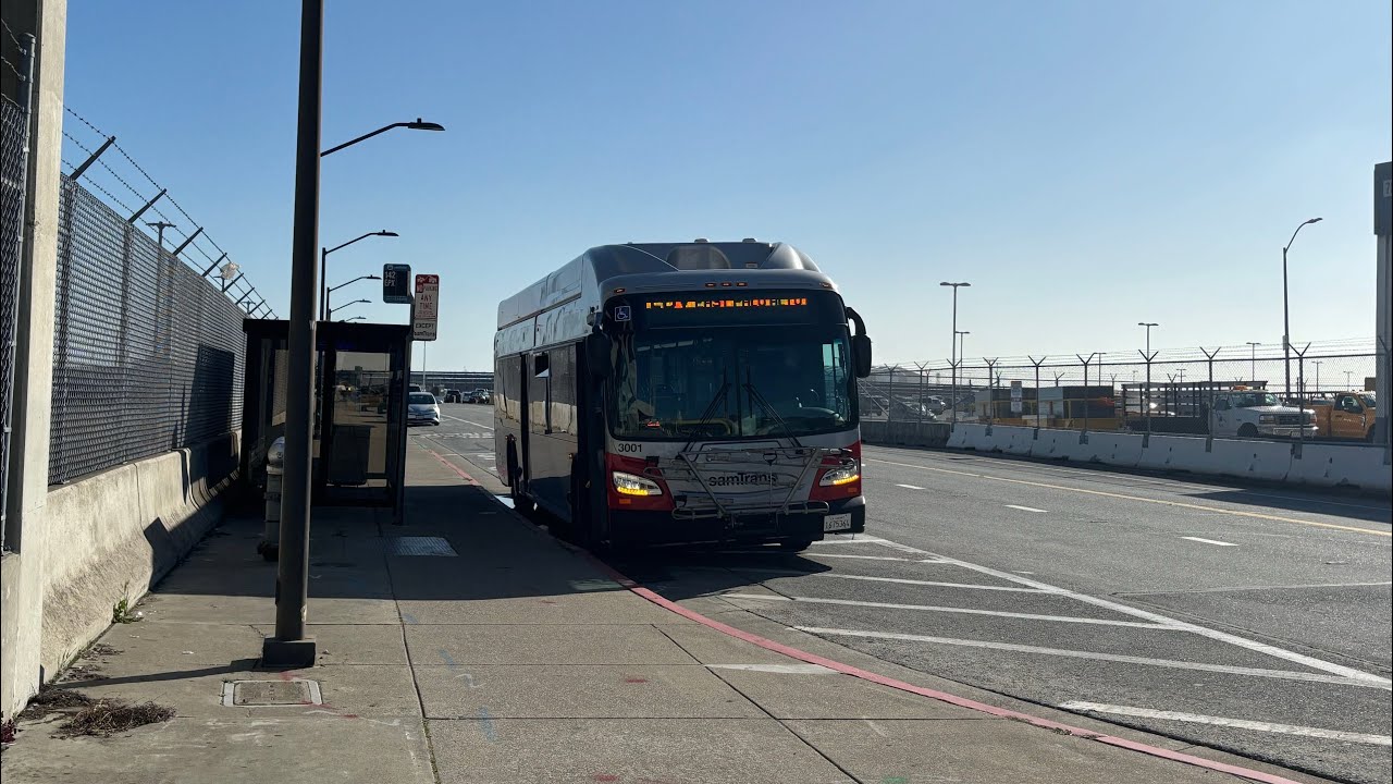 Hydrogen on EPX | samTrans 2023 New Flyer XHE40 on Route EPX Southbound ...