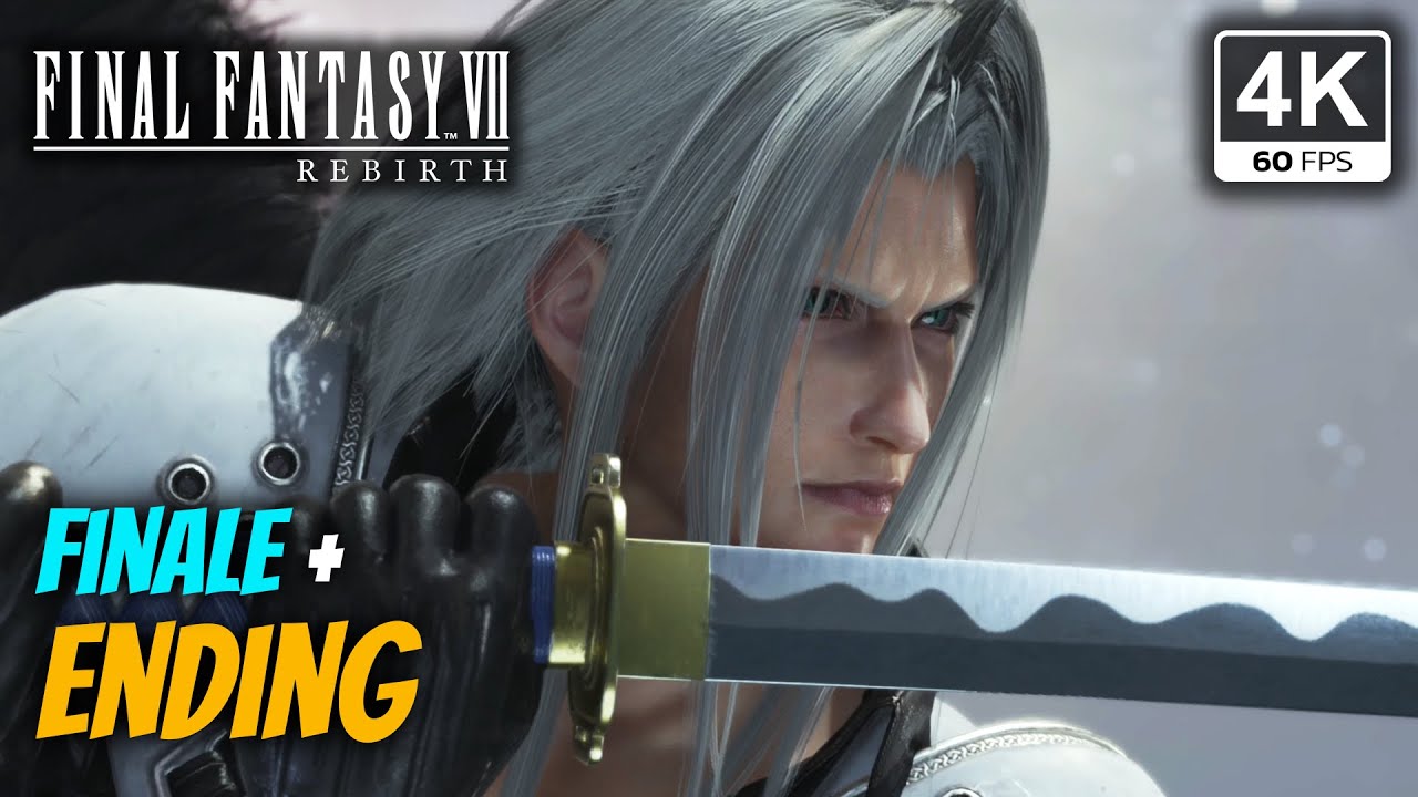 Final Fantasy 7 Rebirth - Finale & Ending - 4K 60FPS - No Commentary ...