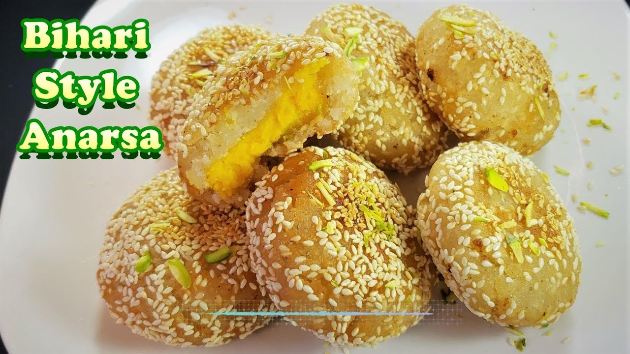 बिना चावल भिगोये बनाये सूजी और चावल के अनरसे /Teej Special / How To ...