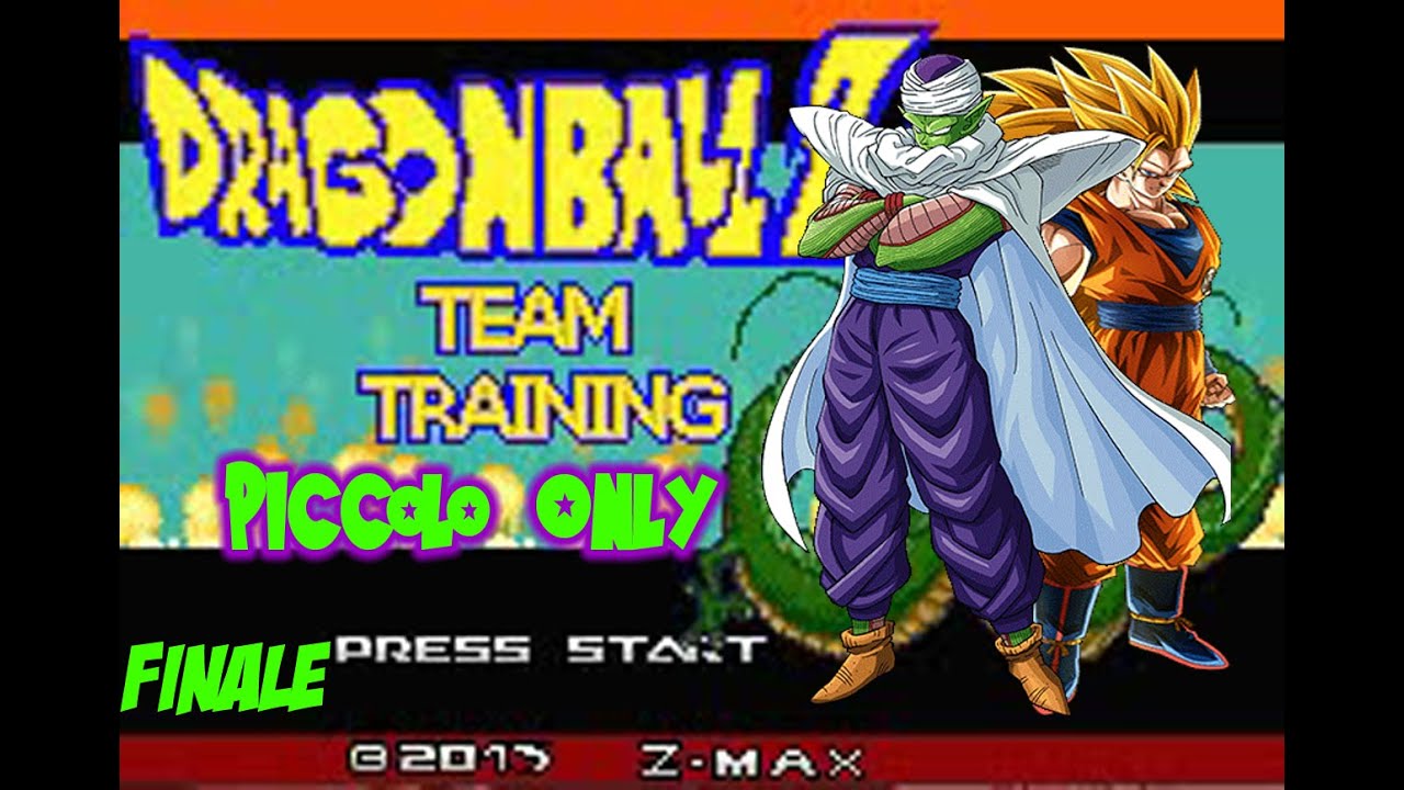 Dragon Ball Z Team Training - Piccolo Only (Finale) - YouTube