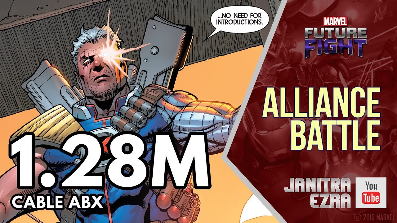 [Marvel Future Fight] Cable with CTP Alliance Battle Extreme 1.28 ...