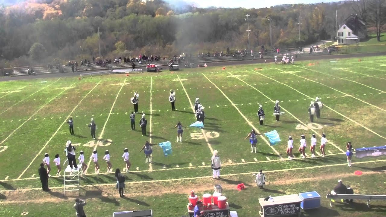 Chenyey University Soulful Sounds Marching Band Homecoming 2014 - YouTube