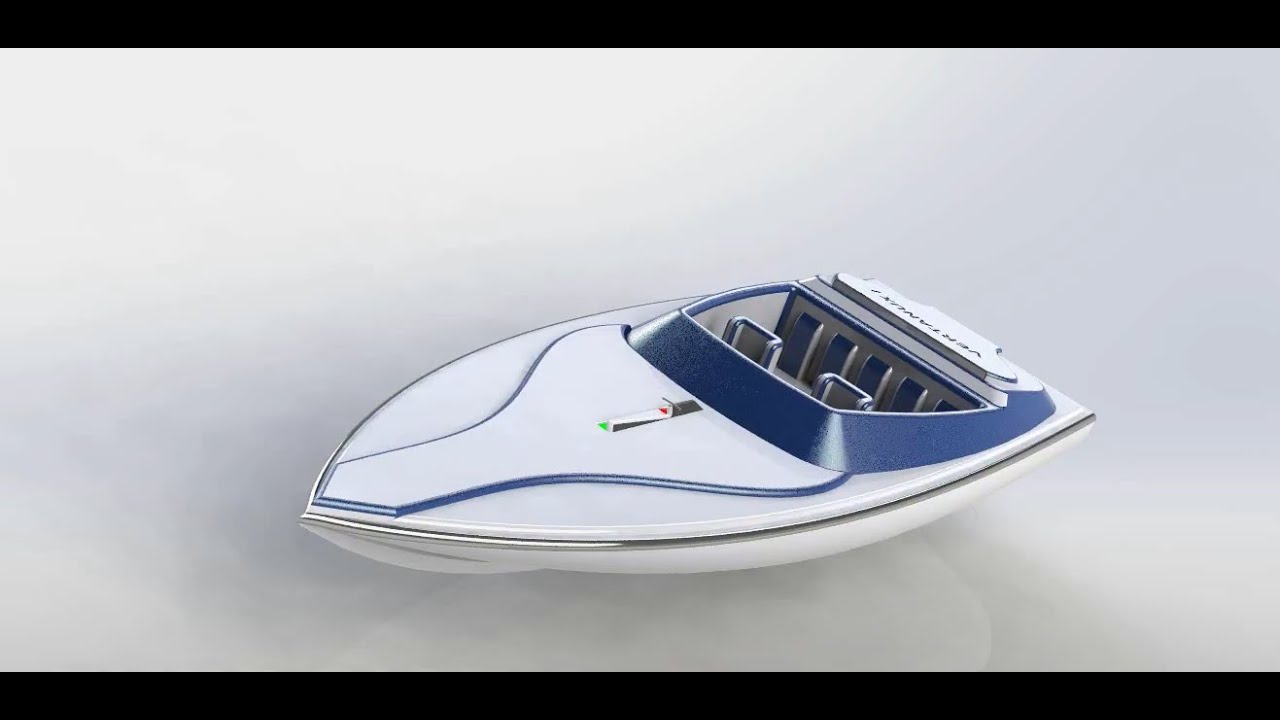 Boat hull - Loft- Exercise 8- SOLIDWORKS - YouTube