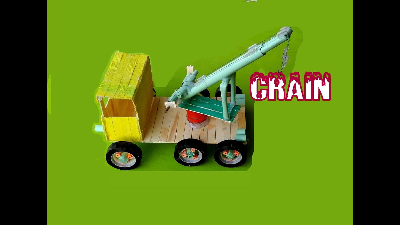 How to Make a Crane - Awesome Crane - YouTube