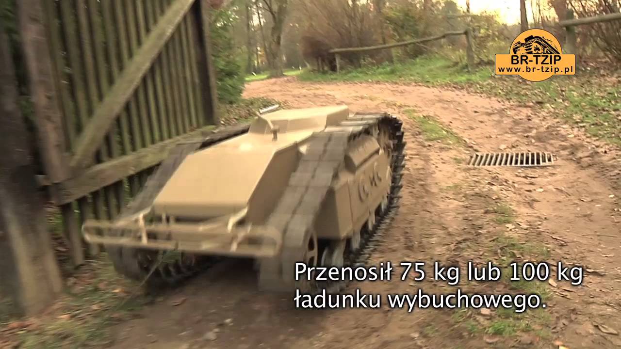 Sd.Kfz.303 GOLIATH czołg mina / tracked mine / leichter ladungsträger ...