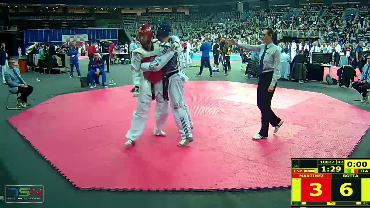 1027 ROBERTO BOTTA ITA vs RAUL MARTINEZ GARCIA ESP 12 4 - YouTube