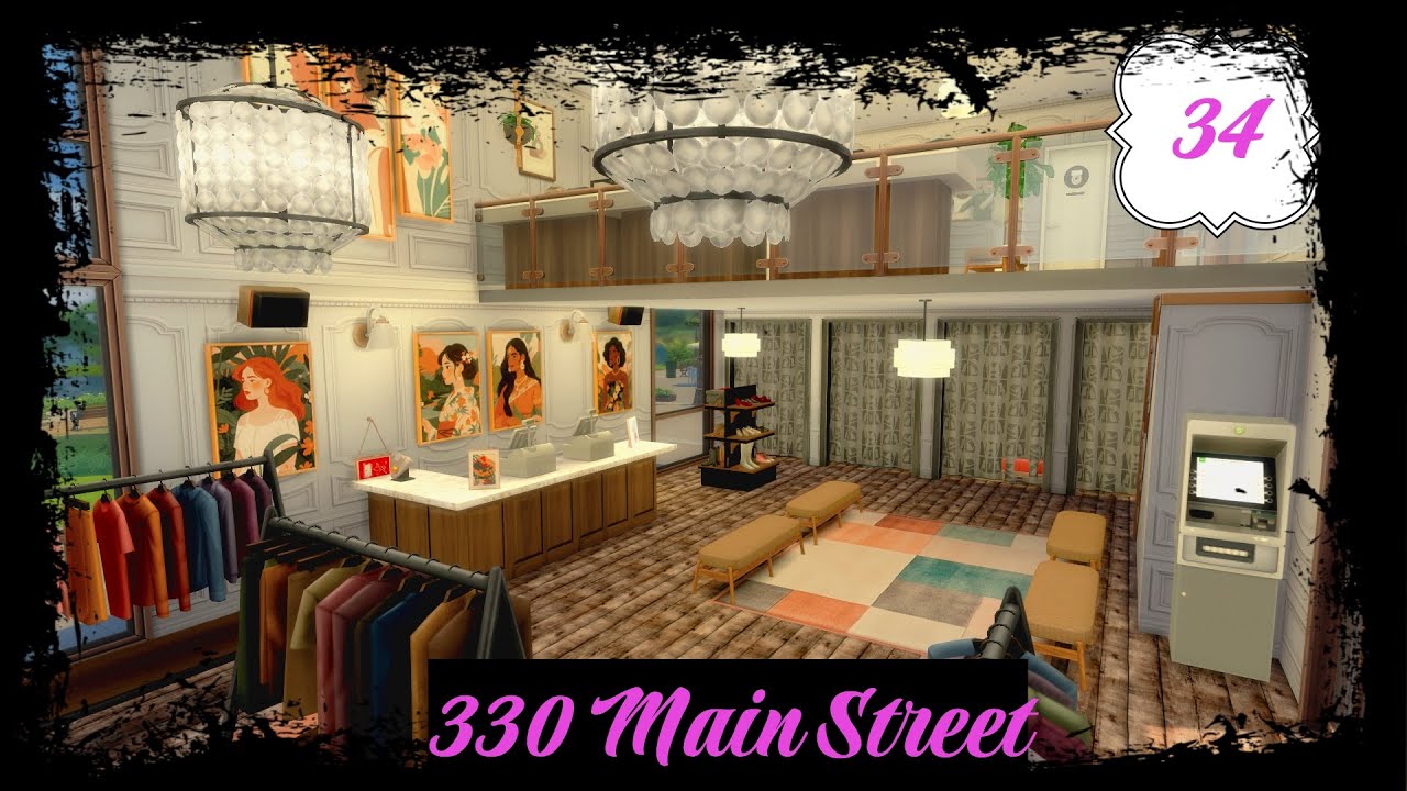 Sims 2 to 4: Megahood: 330 Main Street Remodel: Episode 34 - YouTube