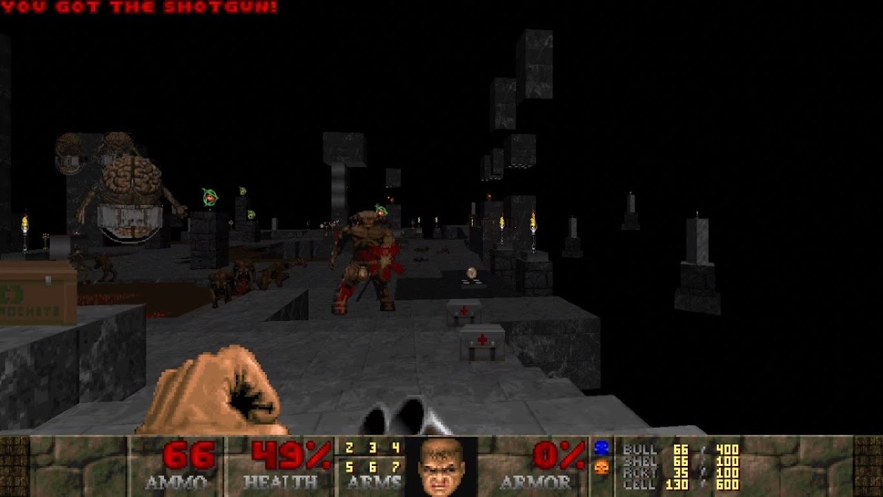 Doom II - Exomoon - MAP19: Void - YouTube