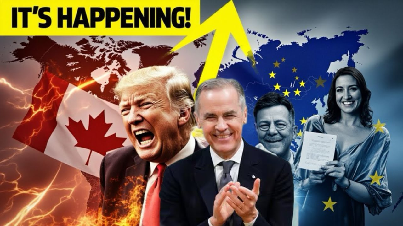 Even Trump in SHOCK! Canada Approaches the EU - Canadian People Turns ...