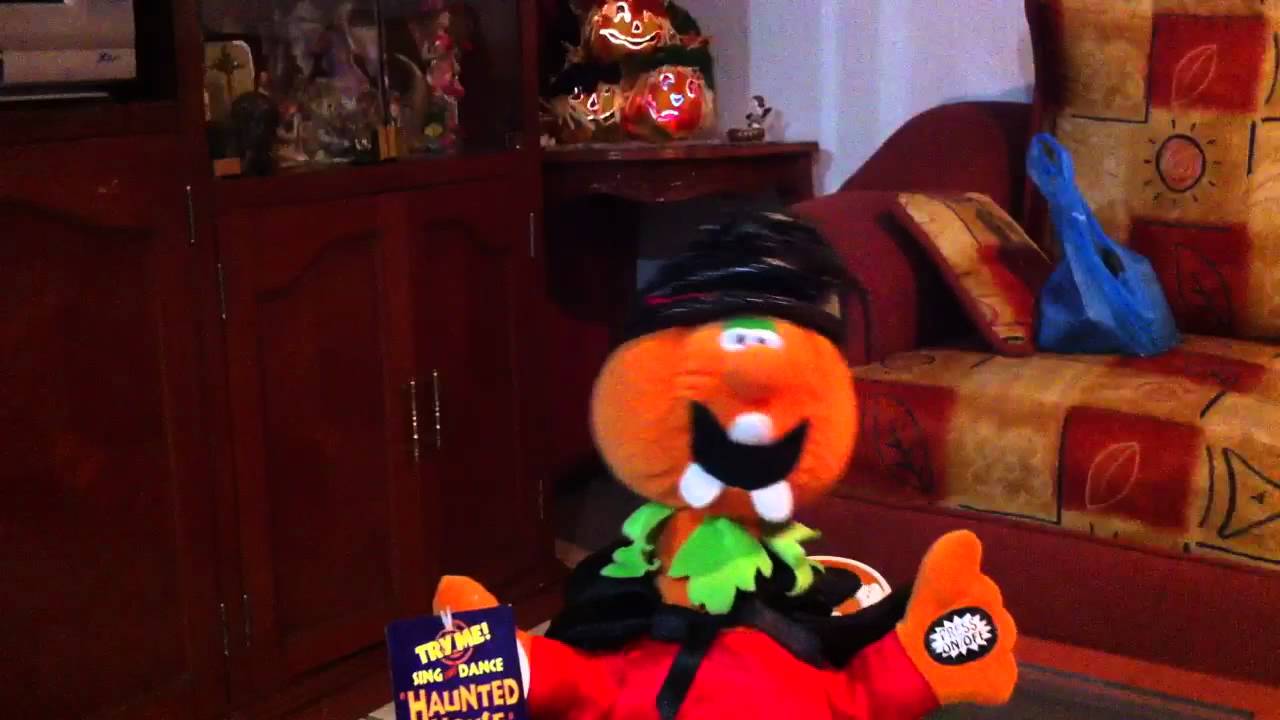 Halloween - Singer & Dancer Pumpkin - YouTube