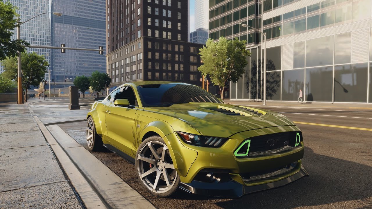 Ford Mustang GT - NFS UNBOUND | Speed on Highway/Pops and Bangs - YouTube