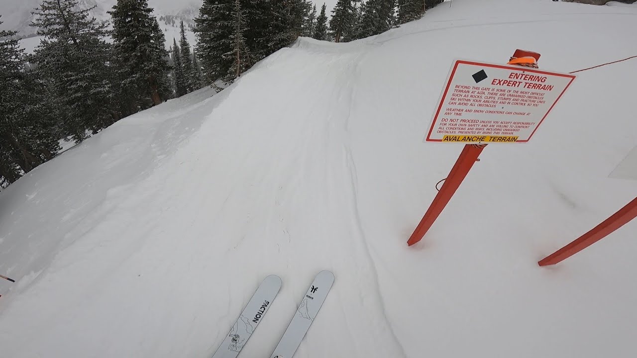 Alta April 22, 2022 High Rustler Traverse - YouTube