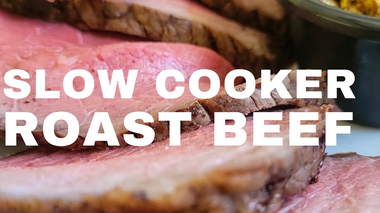 HOW TO MAKE ROAST BEEF IN A SLOW COOKER - YouTube