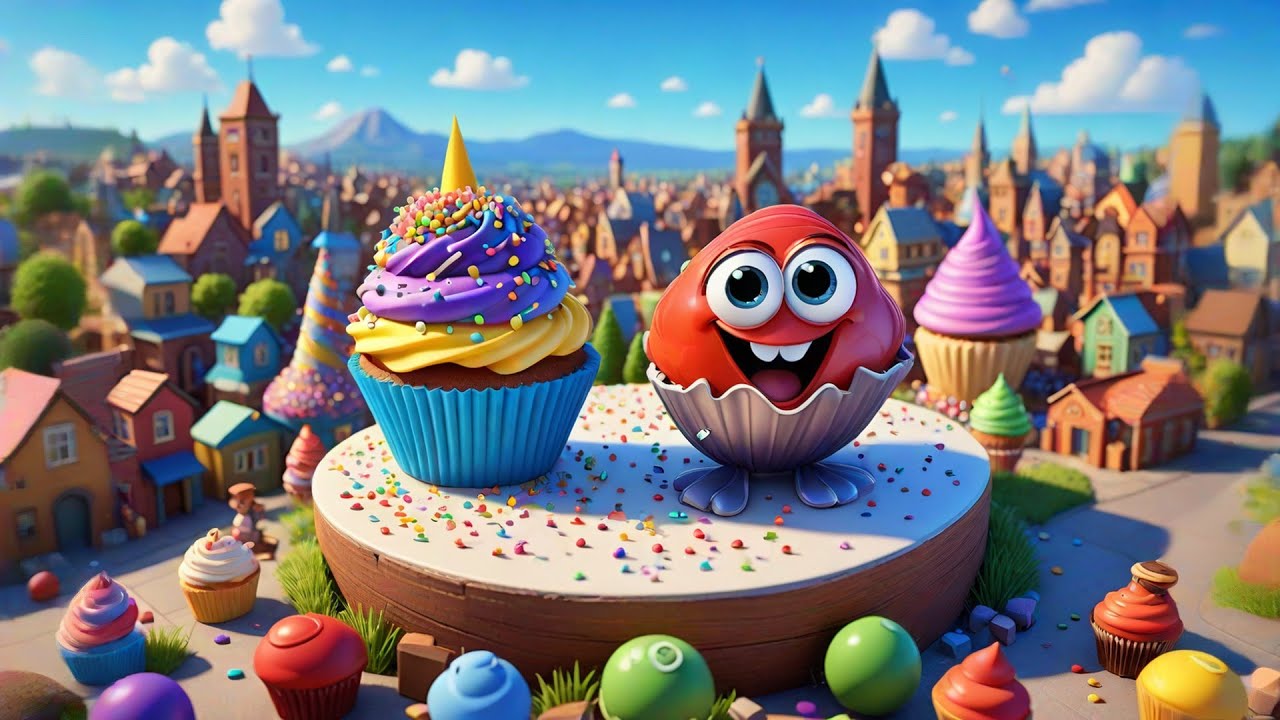 The Cupcake That Hopped on the Floor + More Nursery Rhymes & Kids Songs ...