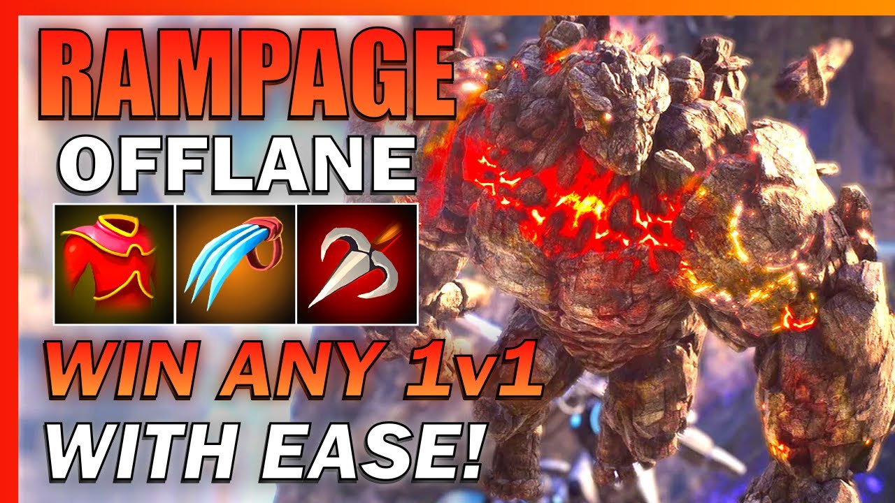 How to EXCEL with RAMPAGE OFFLANE and DOMINATE ANY 1v1 duel ...
