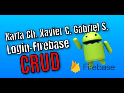 CRUD-Firebase con Login-Android Studio - YouTube