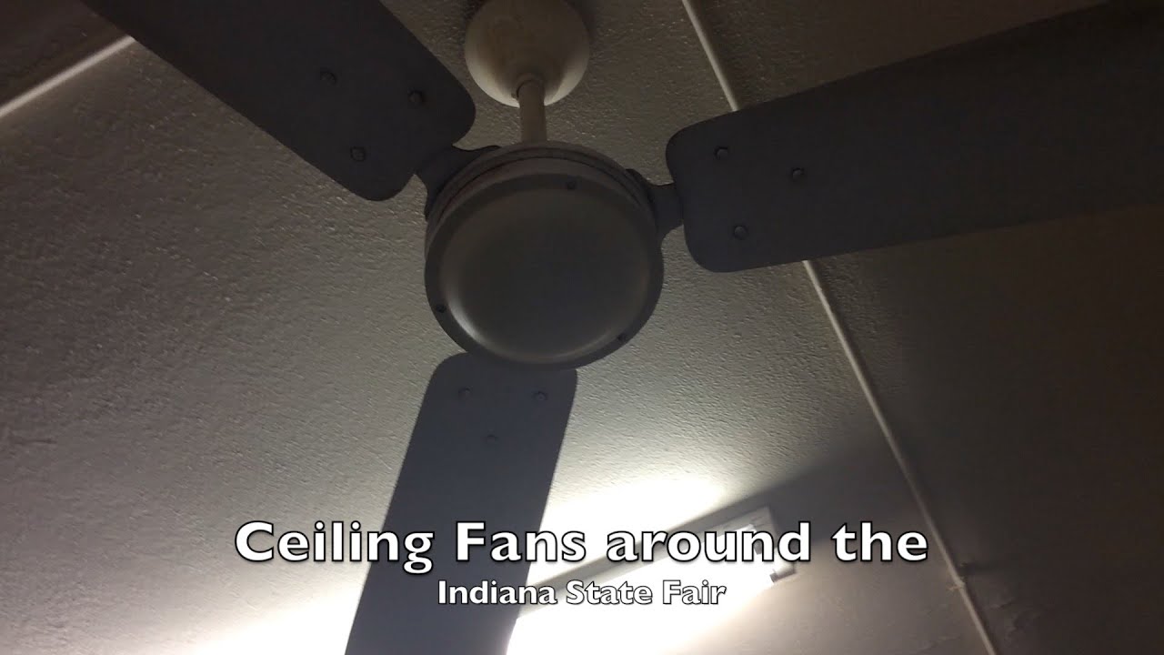 Ceiling Fans around the Indiana State Fair - YouTube