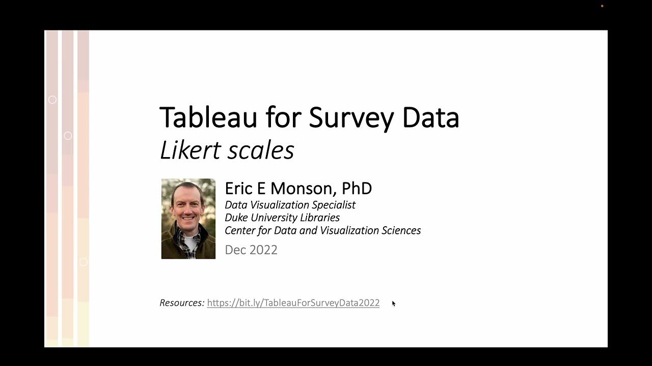 Tableau for Survey Data – Likert scales - YouTube
