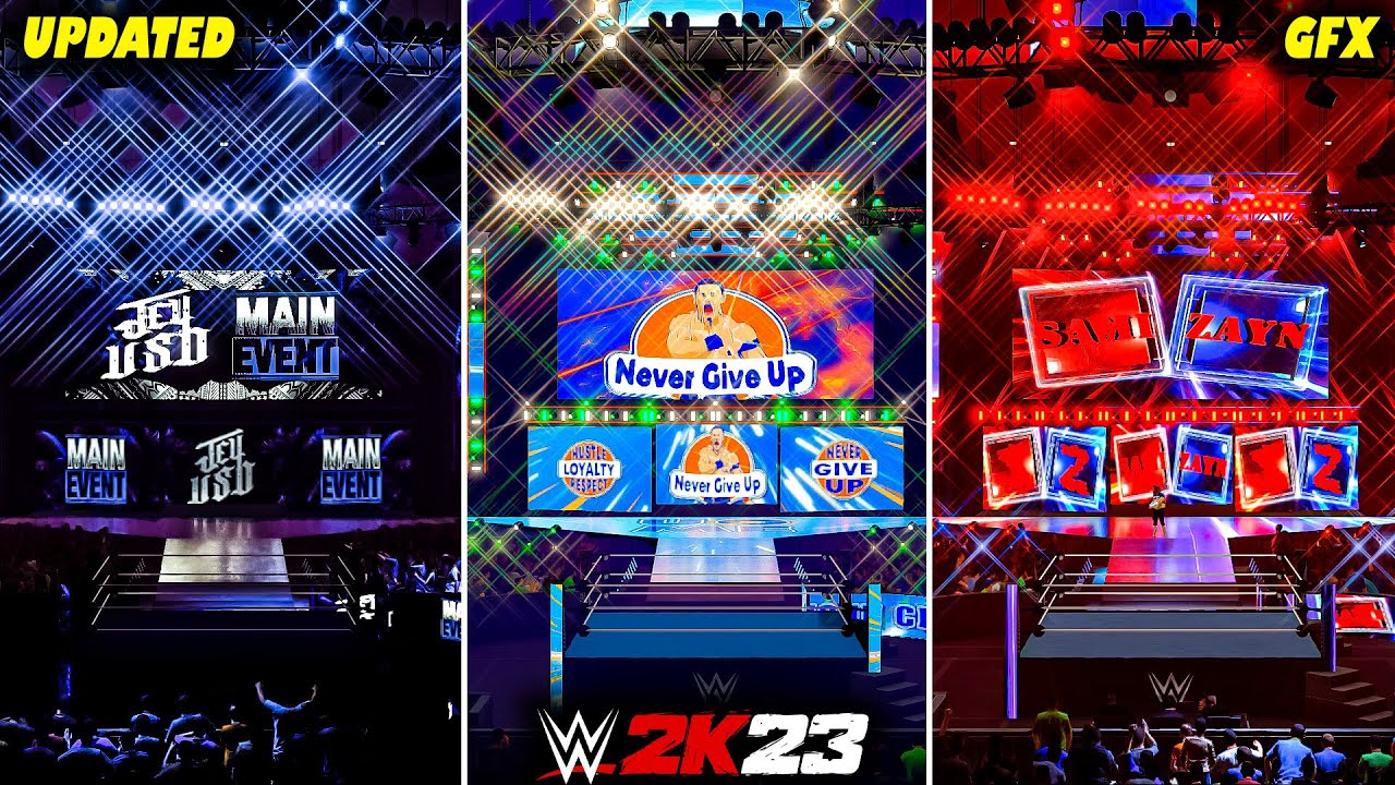 WWE 2K23: Updated Attires & Graphics Pack /w Theme Song | WWE2K23 Mods ...
