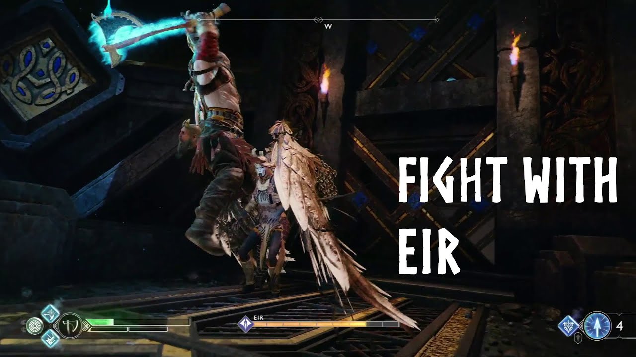 Defeating Valkyrie Eir with cheese tactics(talisman of betrayal glitch ...