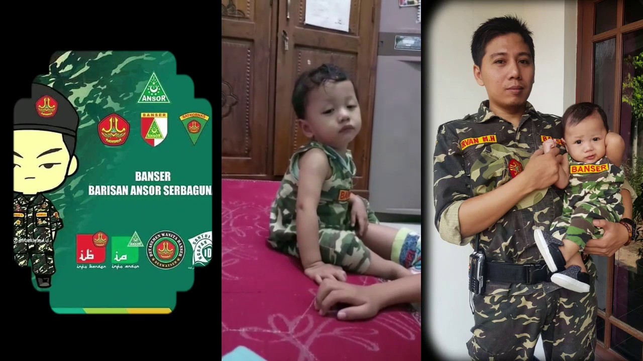 Mars Banser - Adek Banser Lucu || Lagu Banser - YouTube