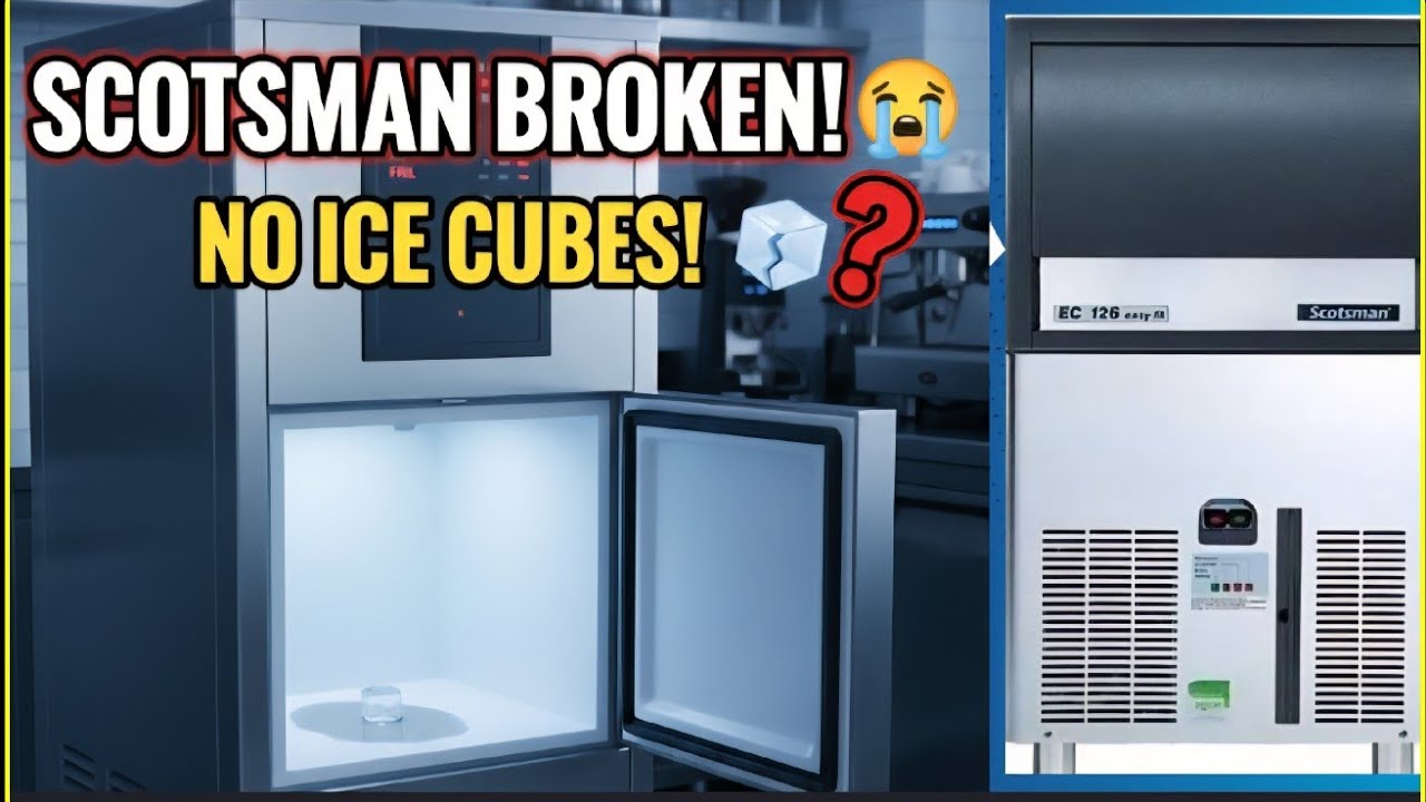 "Scotsman Ice Maker No Ice Cubes? How to Fix Defective Water Inlet ...