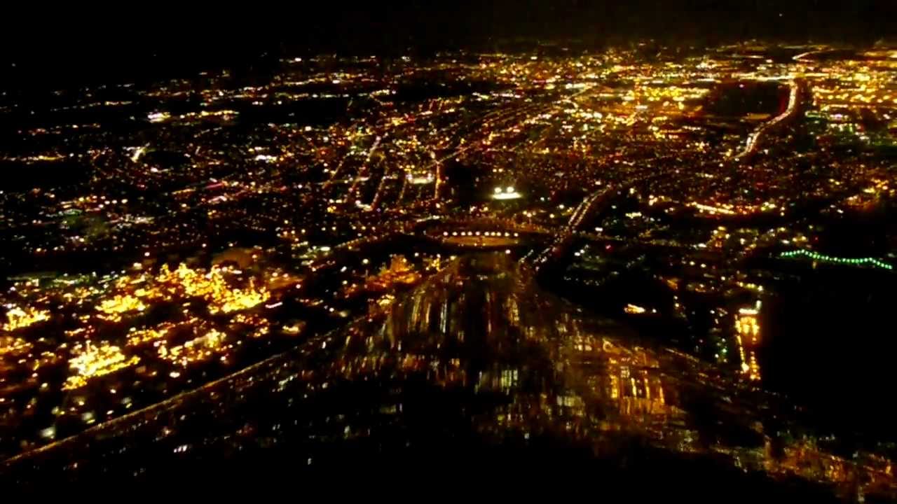 EWR HD Continental Airlines 777 Take-Off at Night Great Views Boeing ...