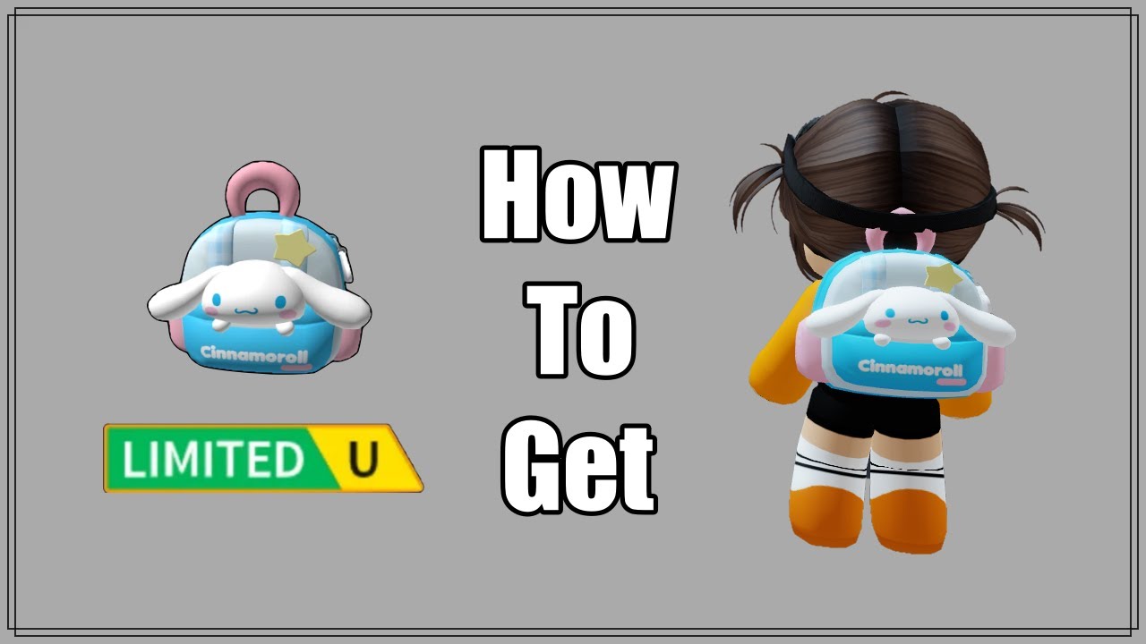 Free Limited UGC - Cinnamoroll Cute Backpack (sold out 🚫) - YouTube