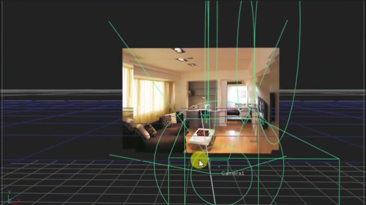 Camera Projection in Nuke | Convert 2d environment to 3d in nuke [VFX ...