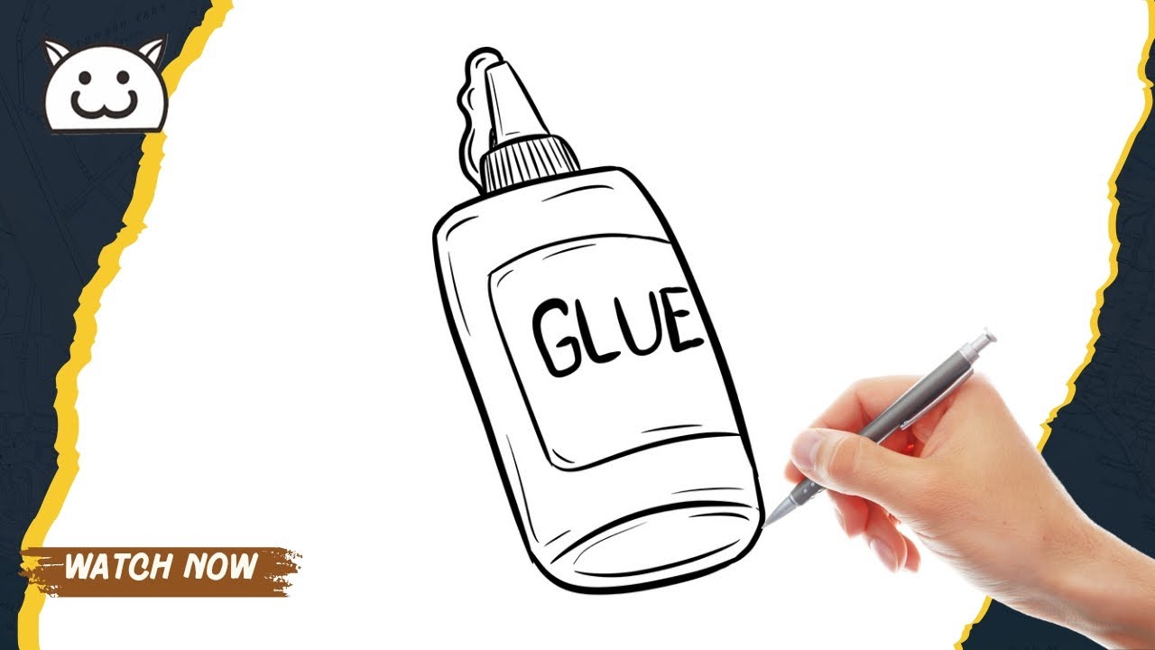 How to Draw Glue - YouTube