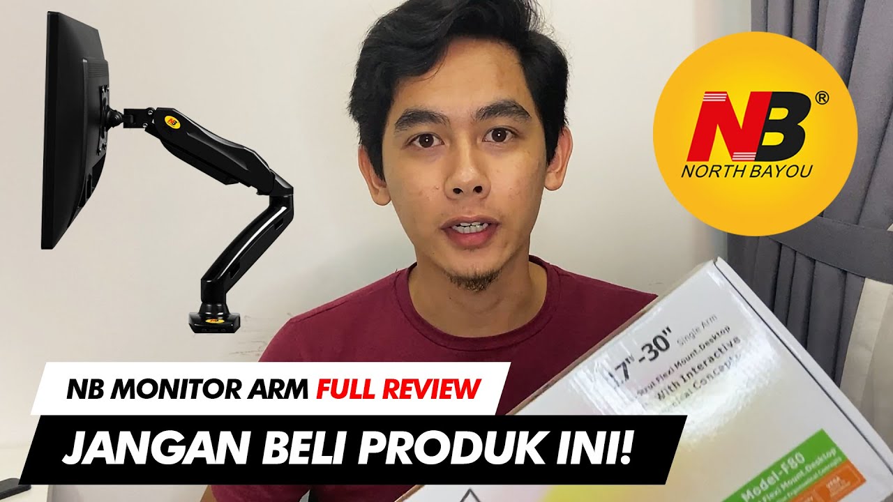 NB F80 Monitor Arm FULL REVIEW - YouTube