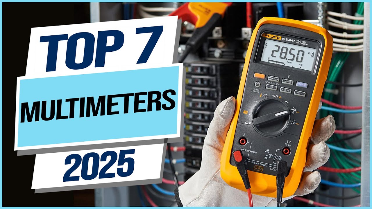 Top 7 Best Multimeters 2025 - YouTube