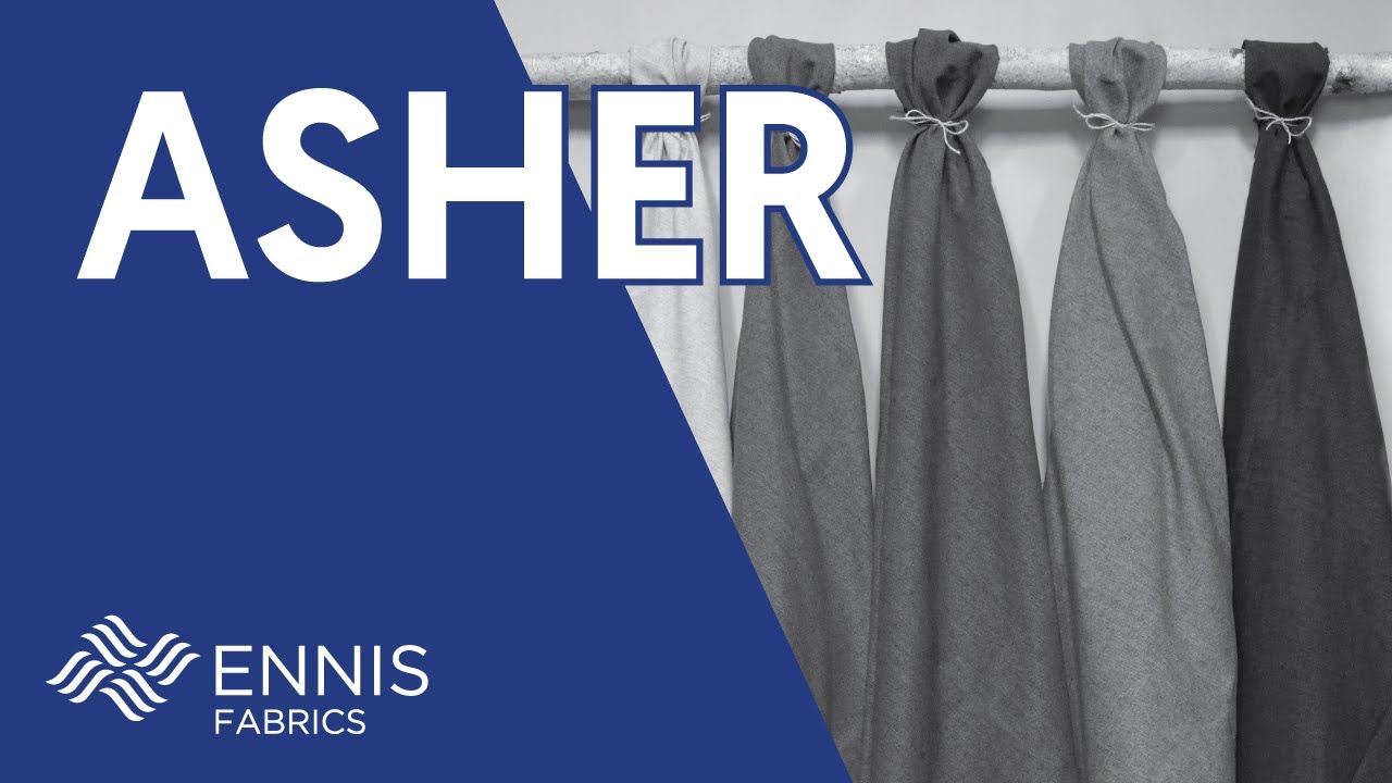 Asher - Contract Drapery Fabric - YouTube