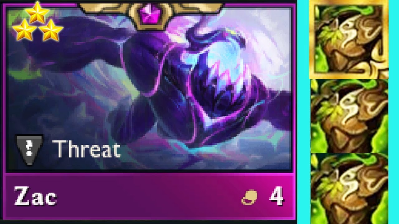 Zac 3 Star + Warmog's Pride + X2 Warmog's Armor !!! - YouTube