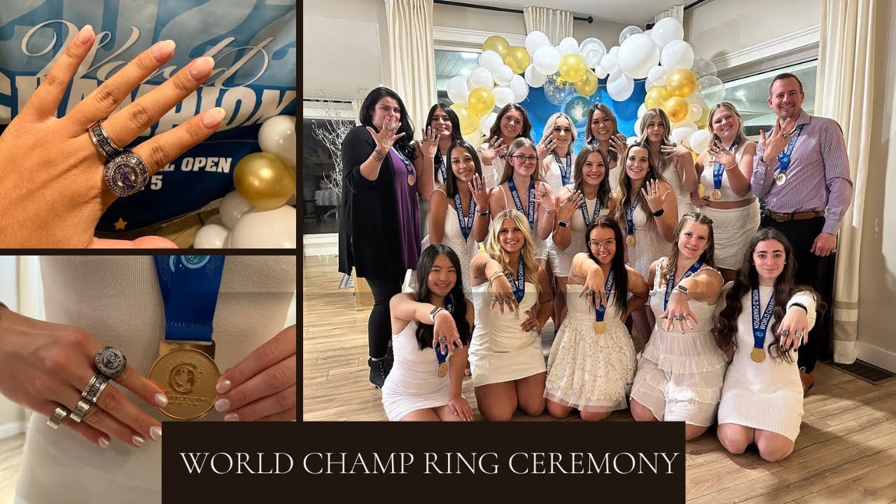 RCA SMOKE 2022 WORLD CHEERLEADING CHAMPION RING CEREMONY - YouTube
