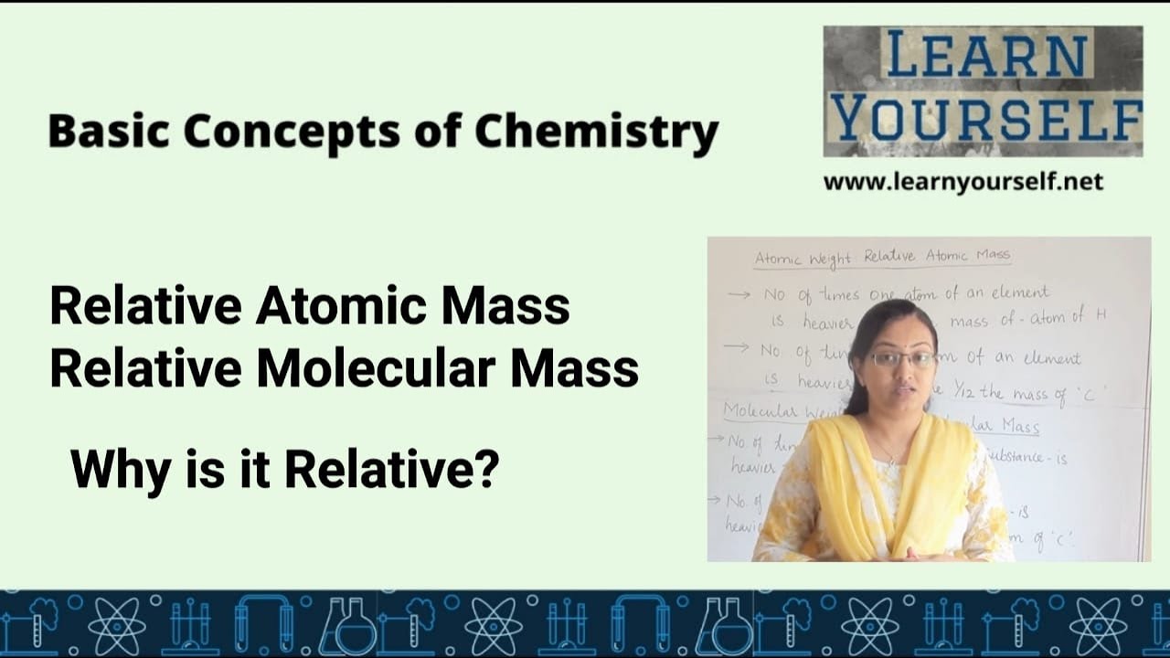 Relative Atomic Mass & Relative Molecular Mass || RAM & RMM|| Why is it ...