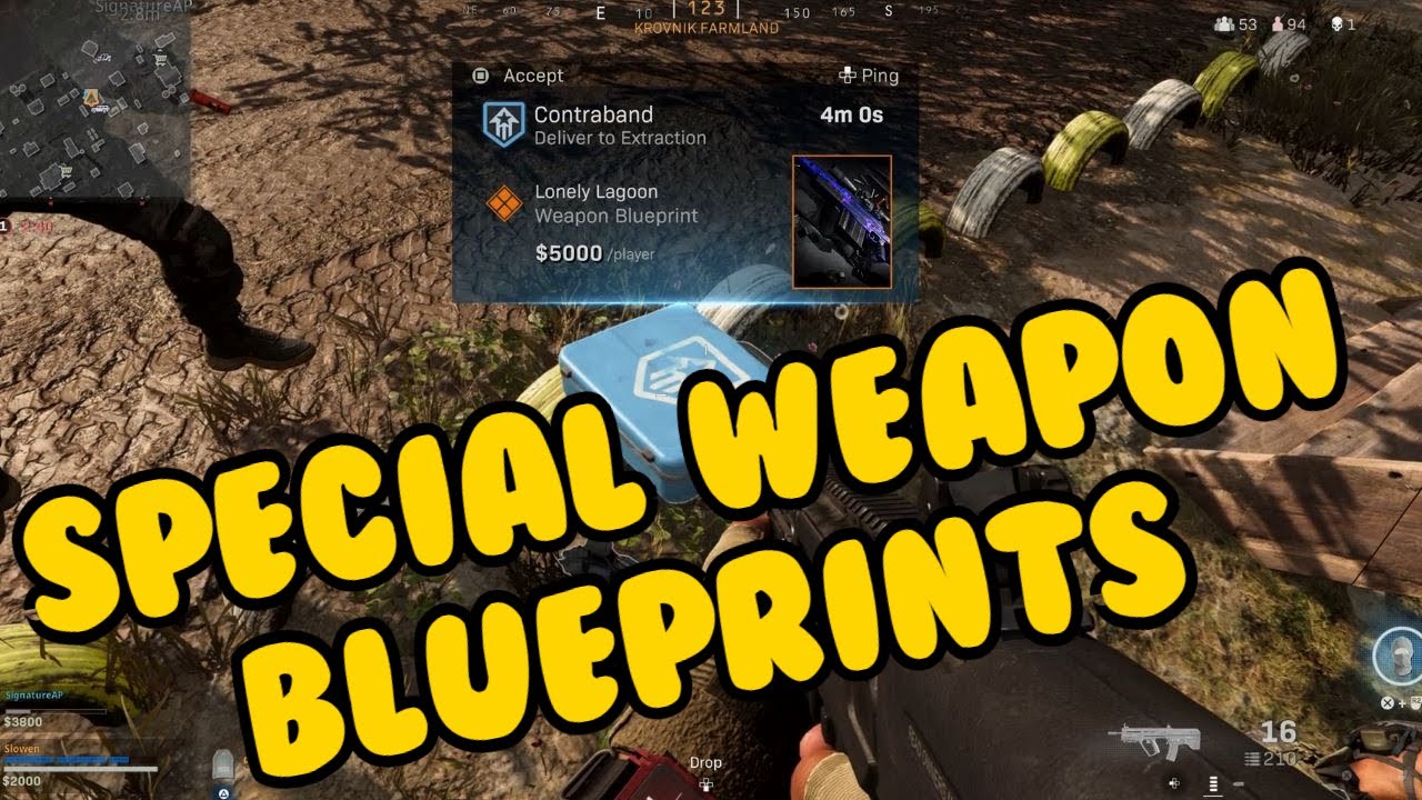 How To Get SPECIAL WEAPON BLUEPRINTS in Warzone - YouTube
